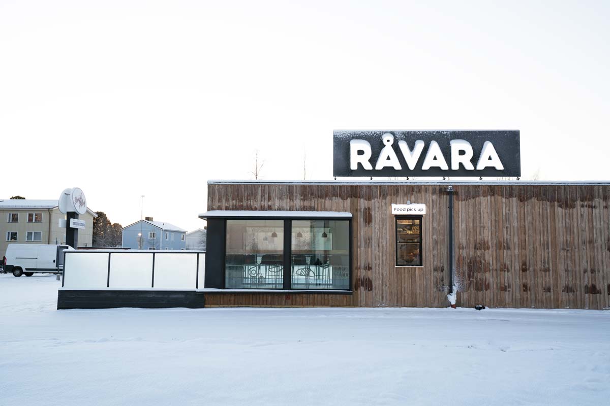 Construction of Råvara's restaurants - Norrläge